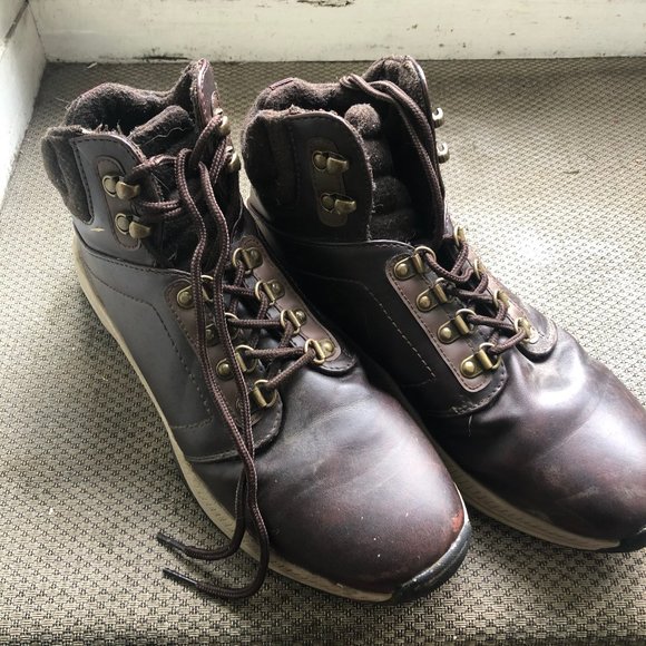 Khombu | Shoes | Mens Khombu Hiking Shoes Size Brown And Cream | Poshmark